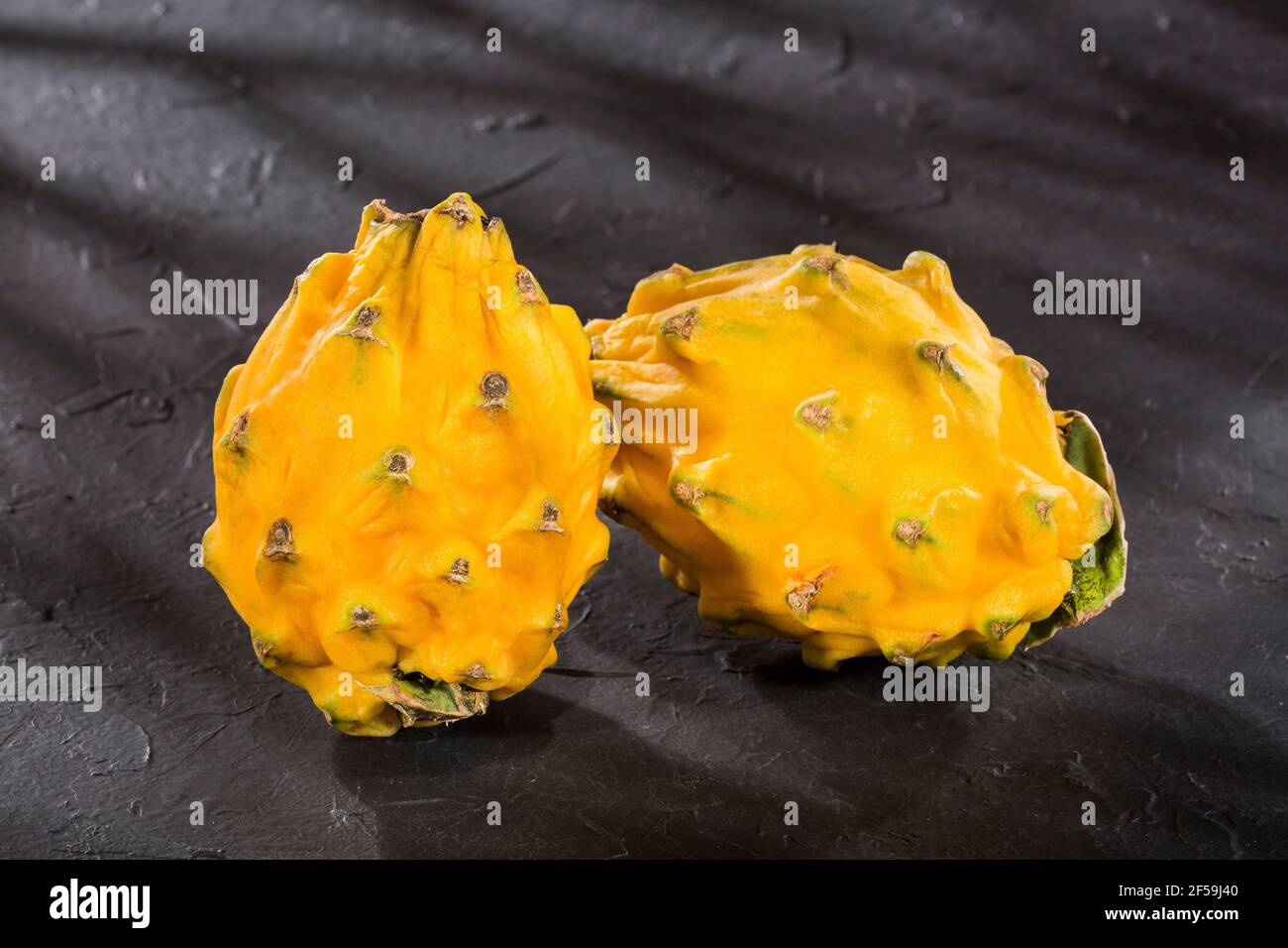 Fresh yellow pitaya - Selenicereus megalanthus Stock Photo - Alamy