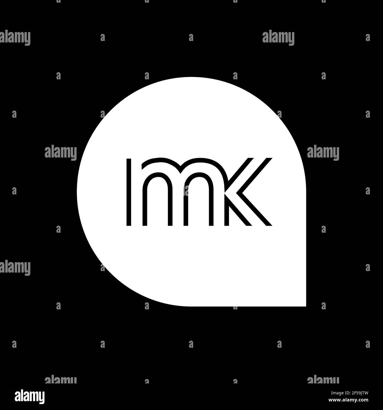 Mk tech logo Black and White Stock Photos & Images - Alamy