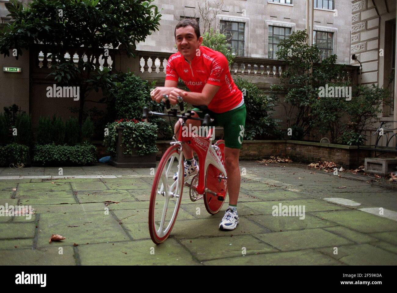 Chris Boardman Cyclist February 99At the Langham Hilton in London ...