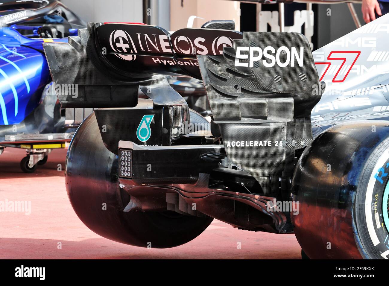Mercedes f1 w12 rear wing hi-res stock photography and images - Alamy