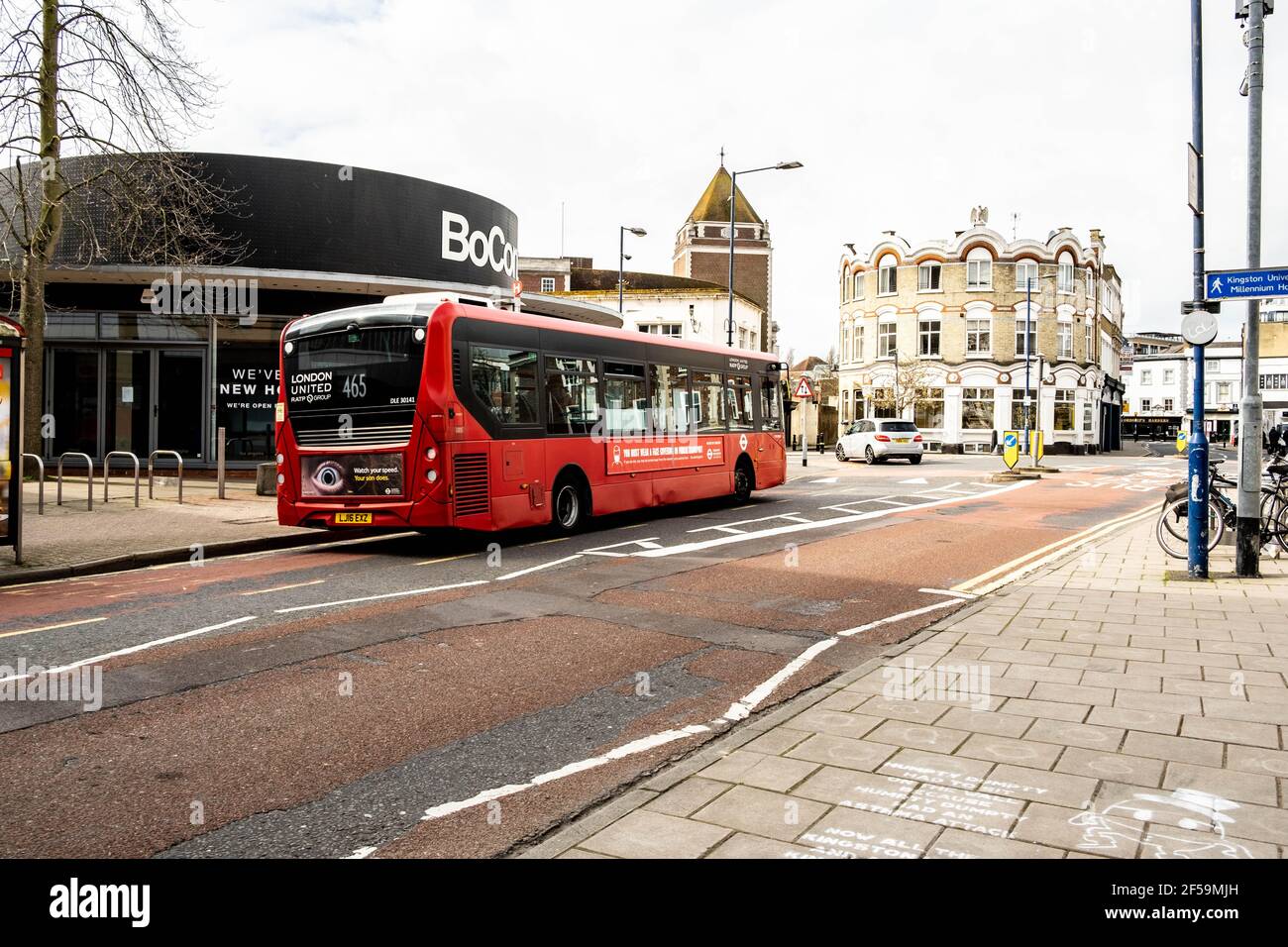 London transport single decker bus hi-res stock photography and images ...