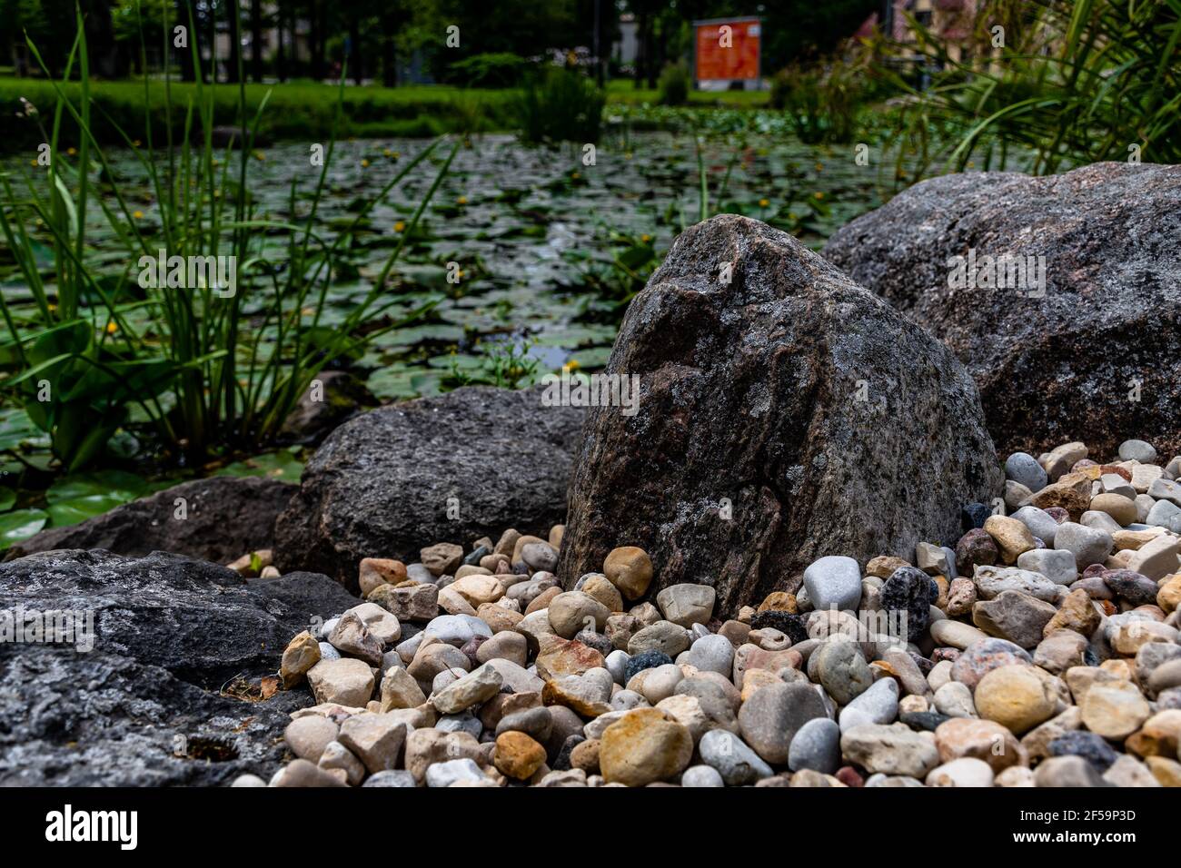 Big granite rock stone, natural in nature Stock Photo - Alamy