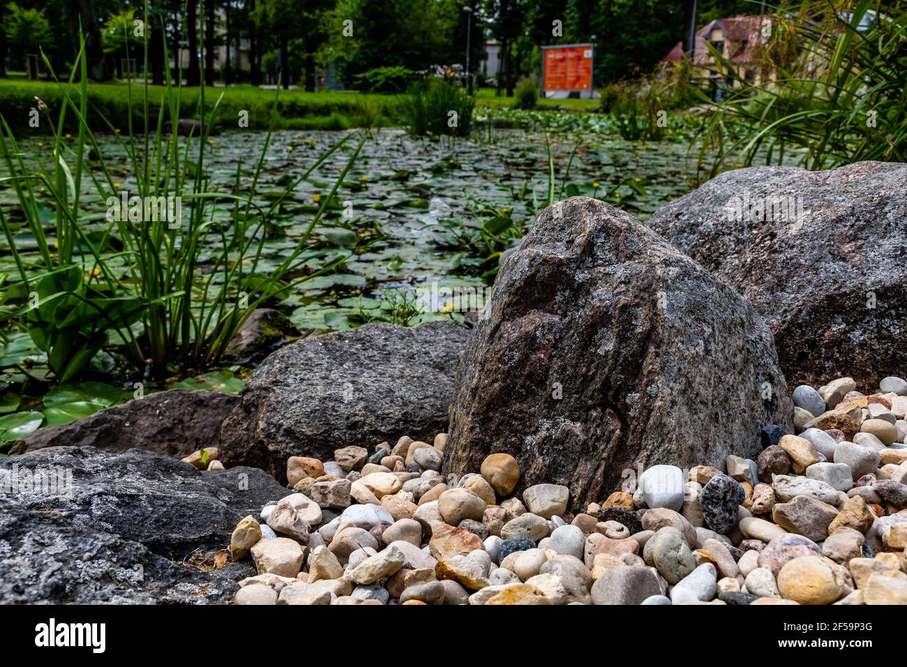 Big granite rock stone, natural in nature Stock Photo - Alamy