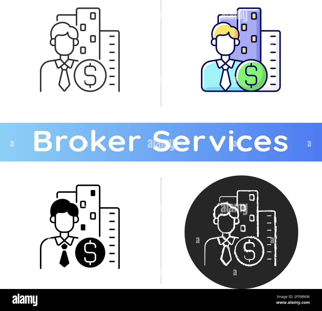 Broker expert Stock Vector Images - Alamy