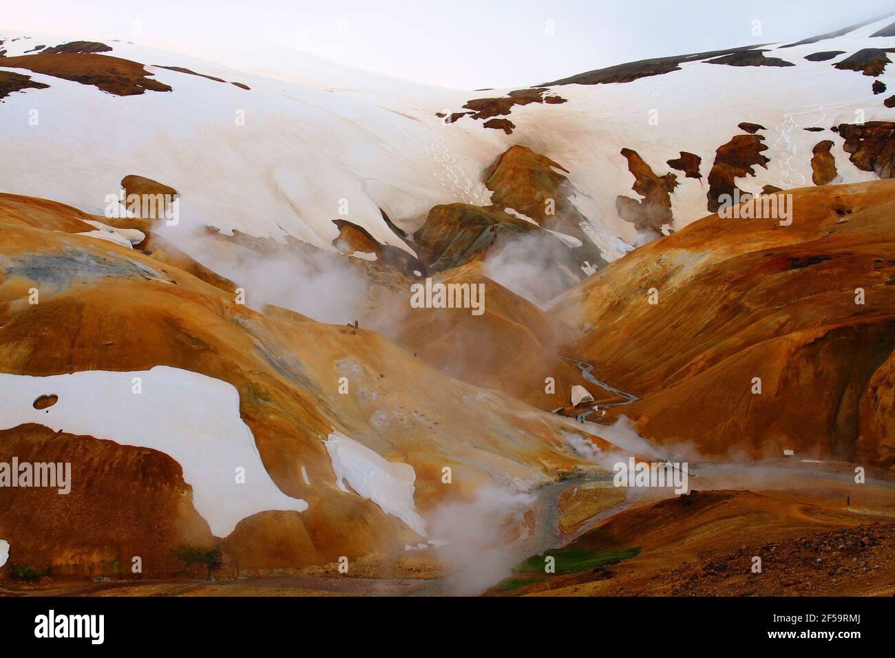 Hveradalir geothermal park Stock Photo - Alamy