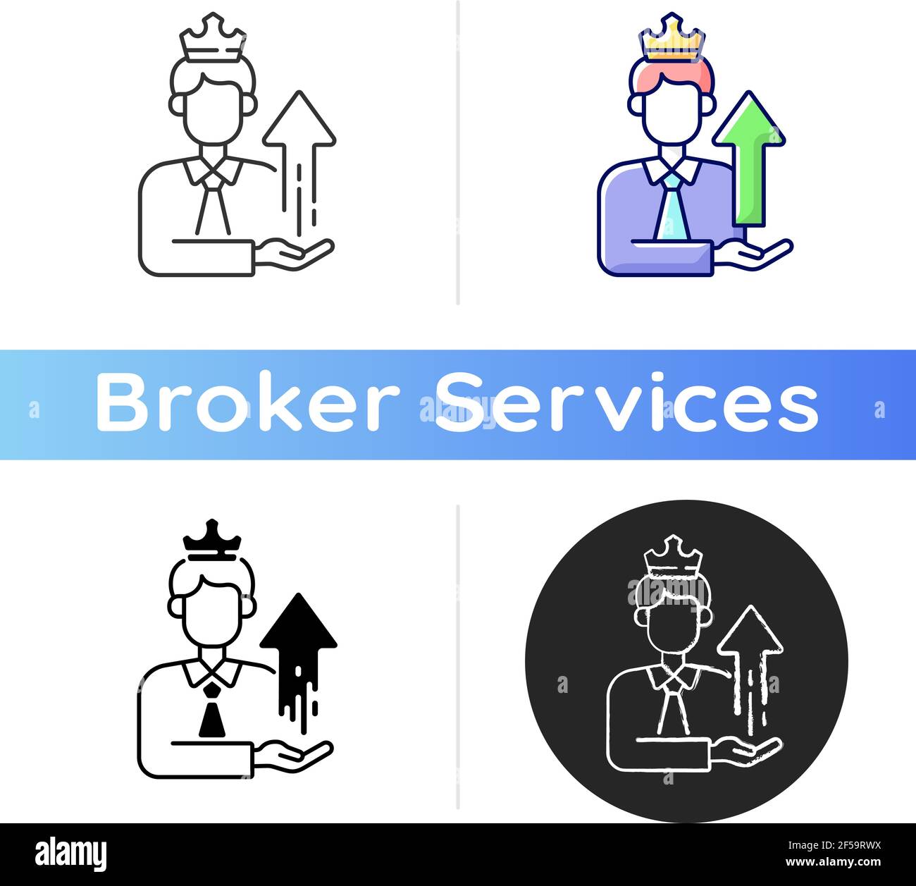 Power broker icon Stock Vector Image & Art - Alamy