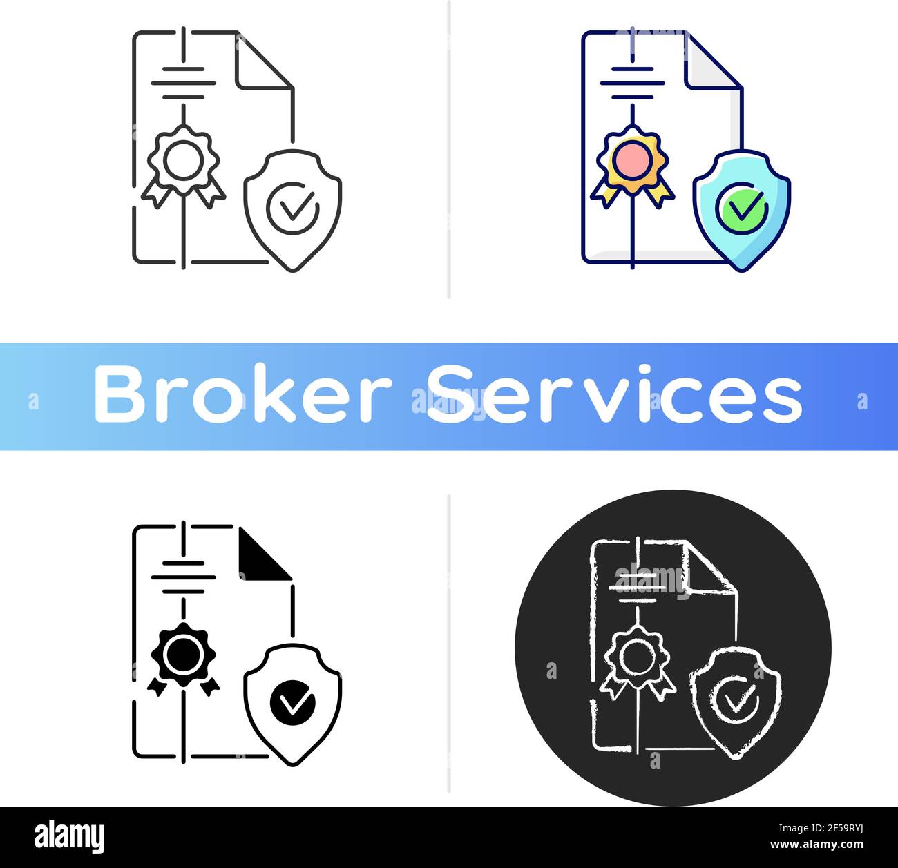 Insurance brokerage Stock Vector Images - Alamy