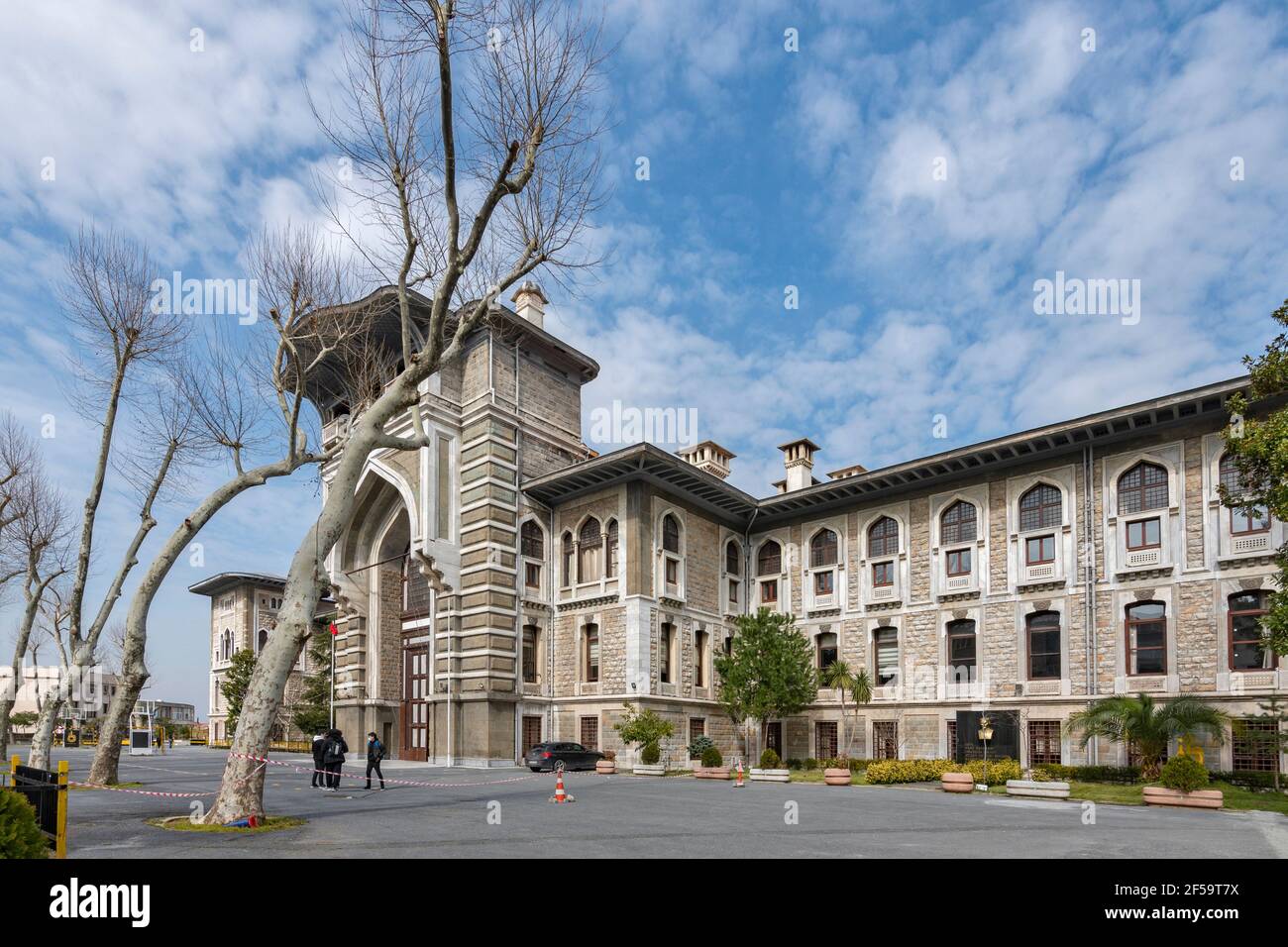 Istanbul High School Building in Cağaloğlu neighbourhood in Fatih ...
