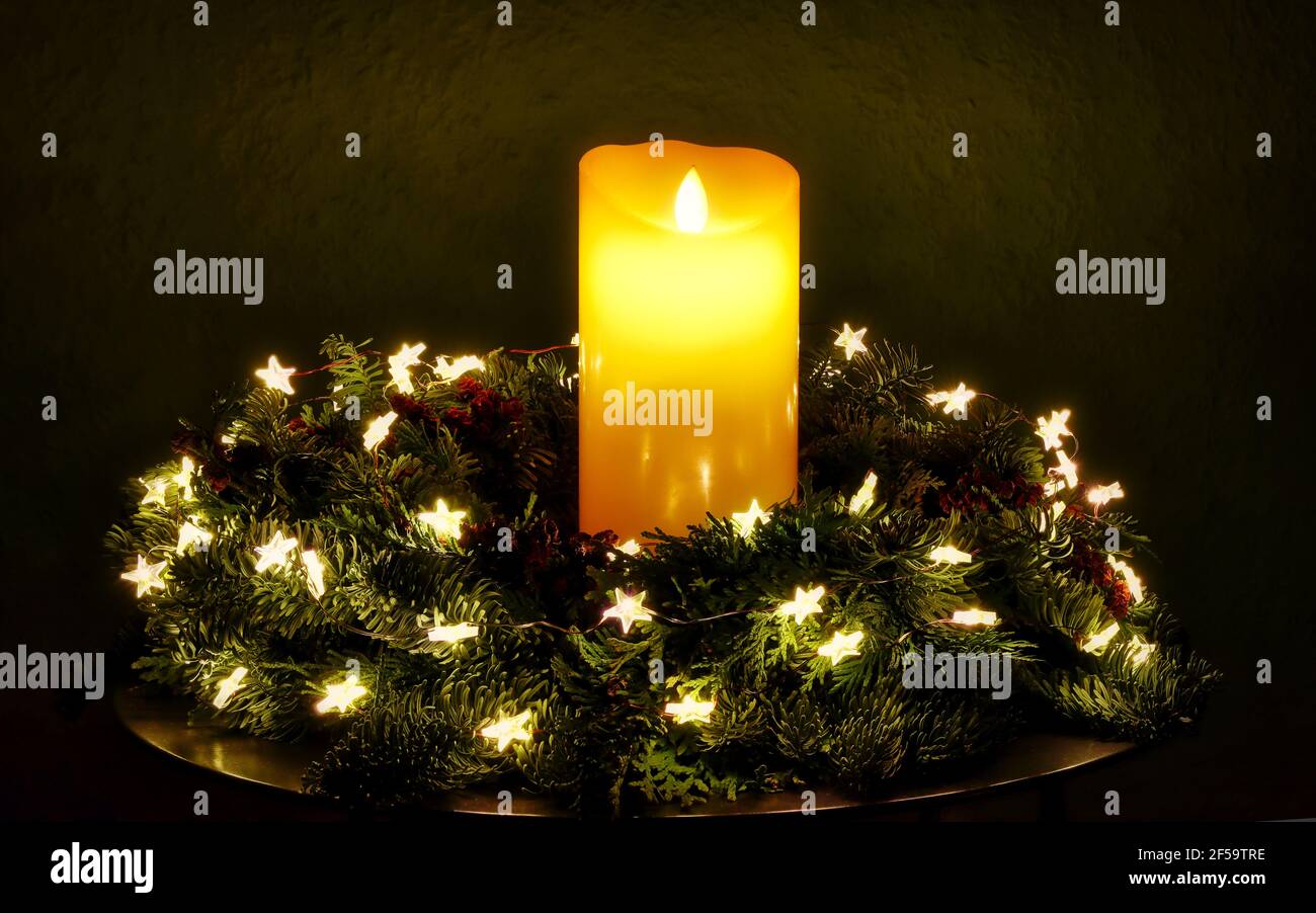 Closeup shot advent hi-res stock photography and images - Alamy