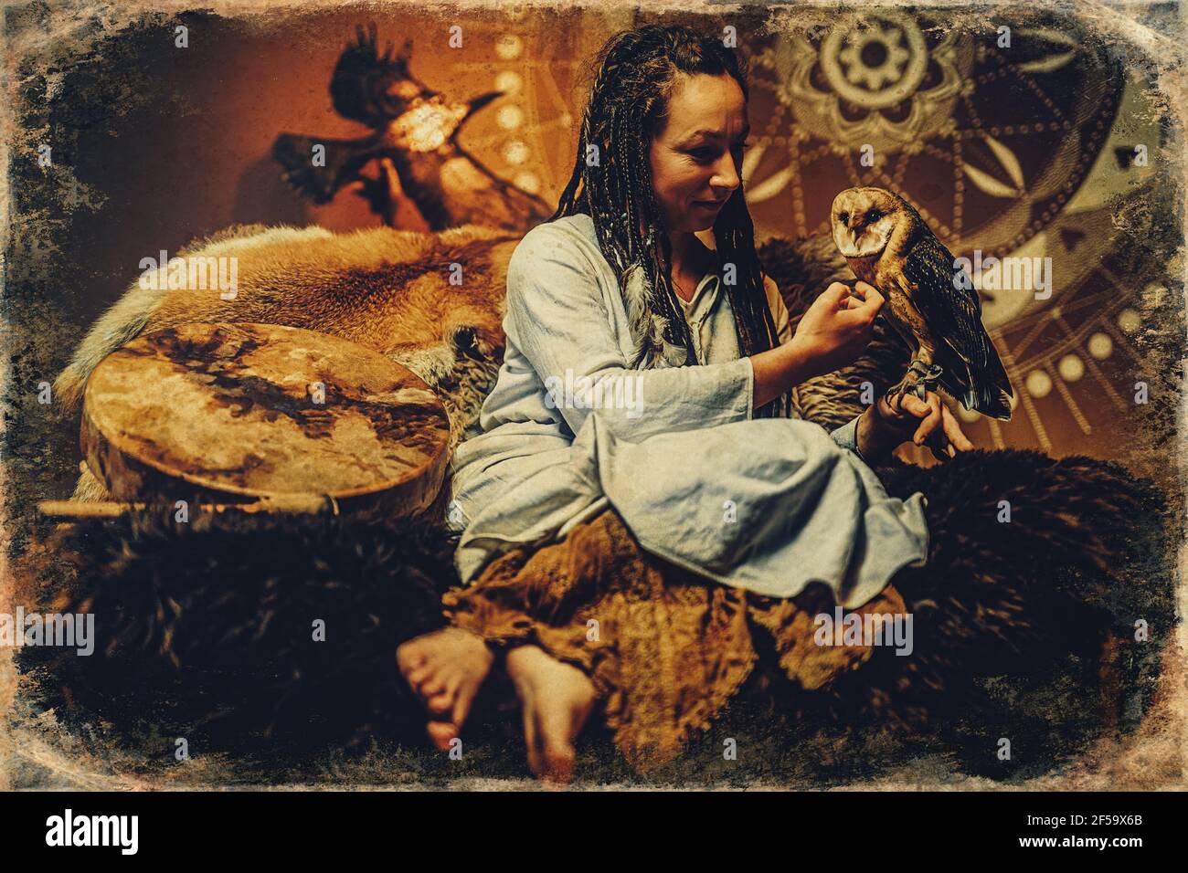 Shamanic fox hi-res stock photography and images - Alamy