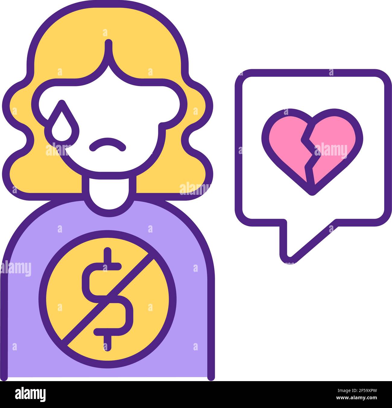 Requesting money Stock Vector Images - Alamy