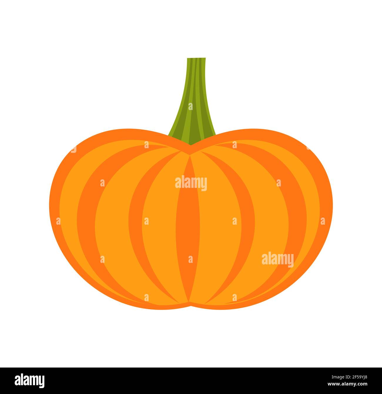 Pumpkin icon. Simple vector illustration Stock Vector Image & Art - Alamy