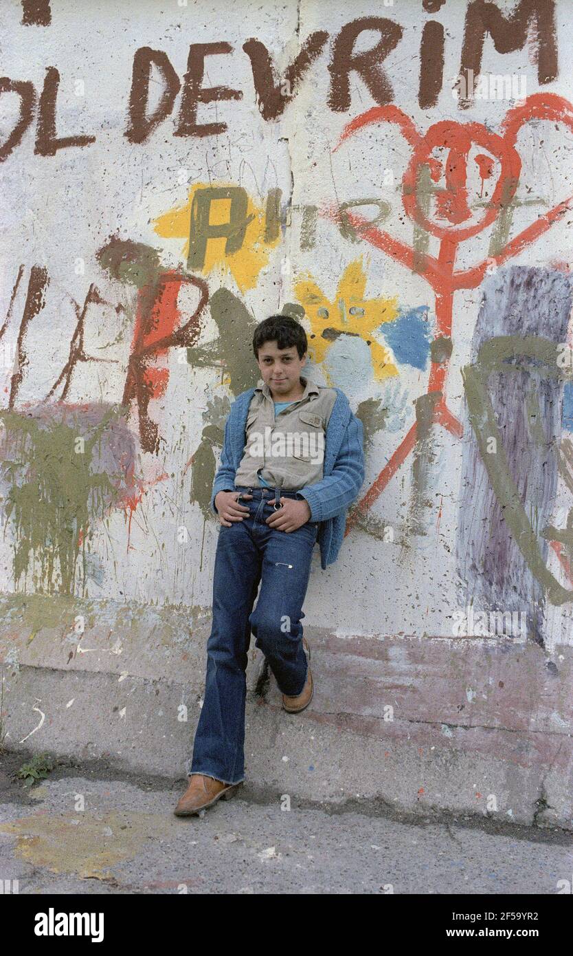 Turkish immigrant boy; Berlin Wall; W Germany; 1979; television series ...