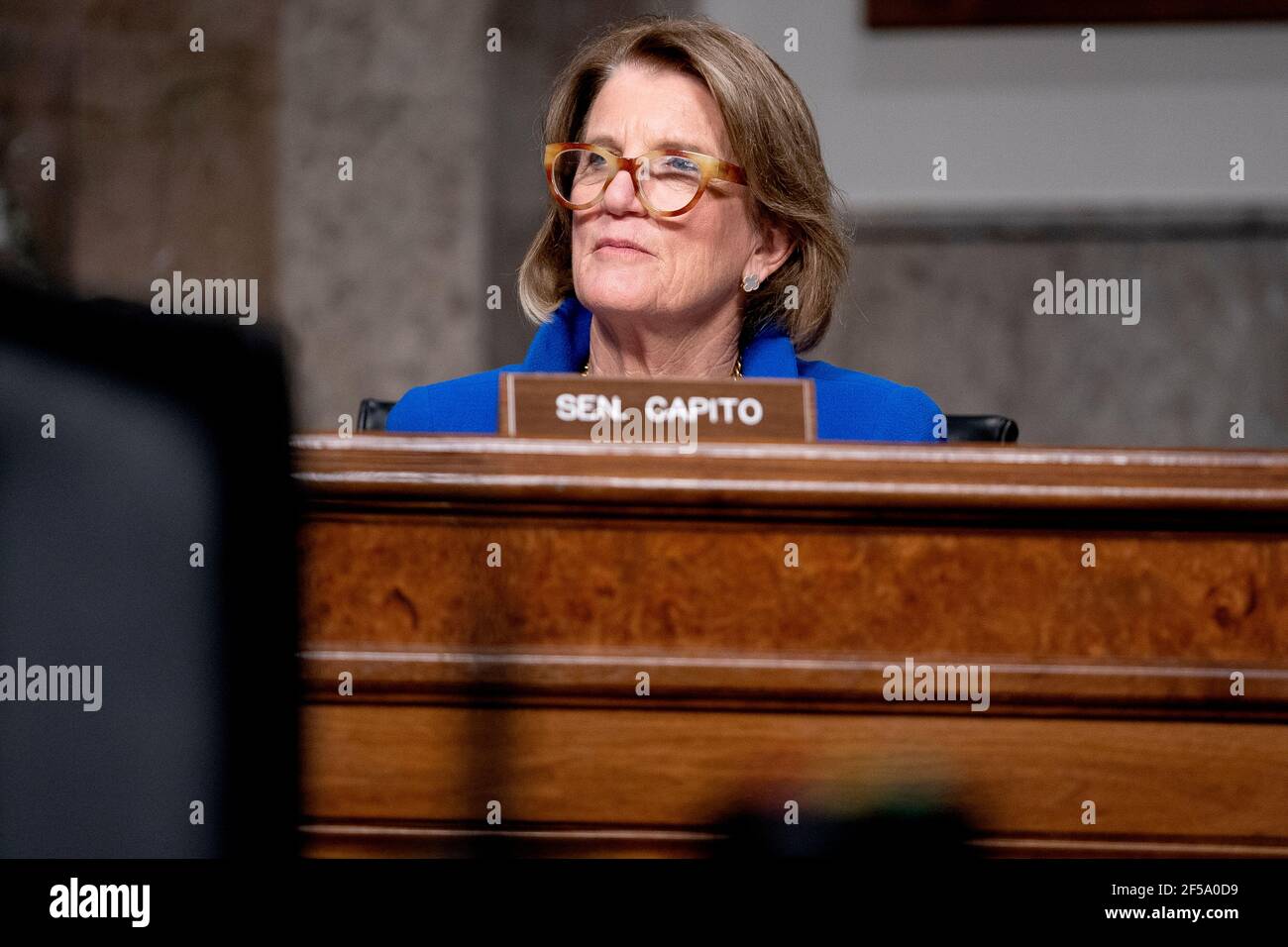 United States Senator Shelley Moore Capito (Republican of West Virginia ...