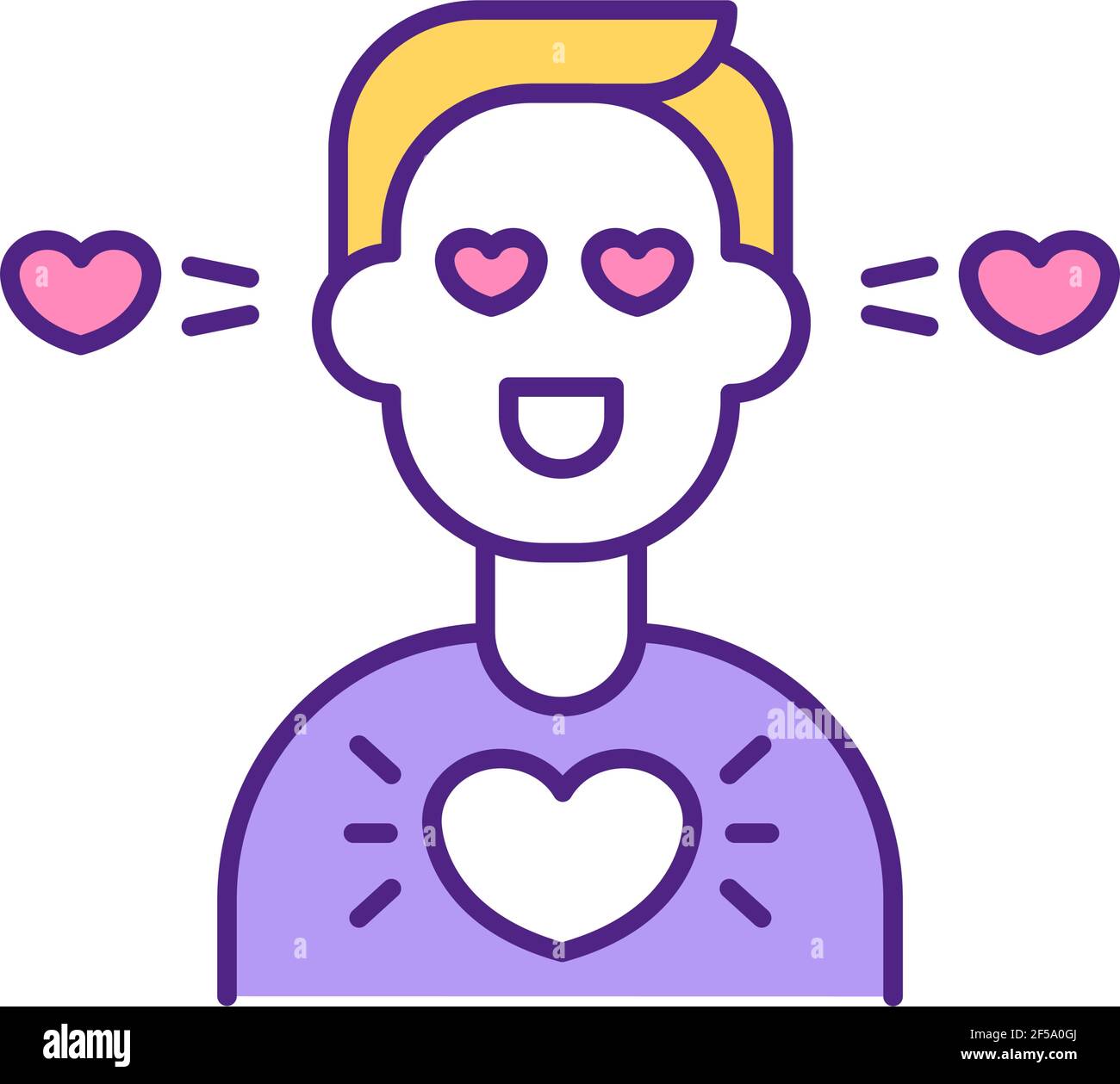 First feeling of fall Stock Vector Images - Alamy