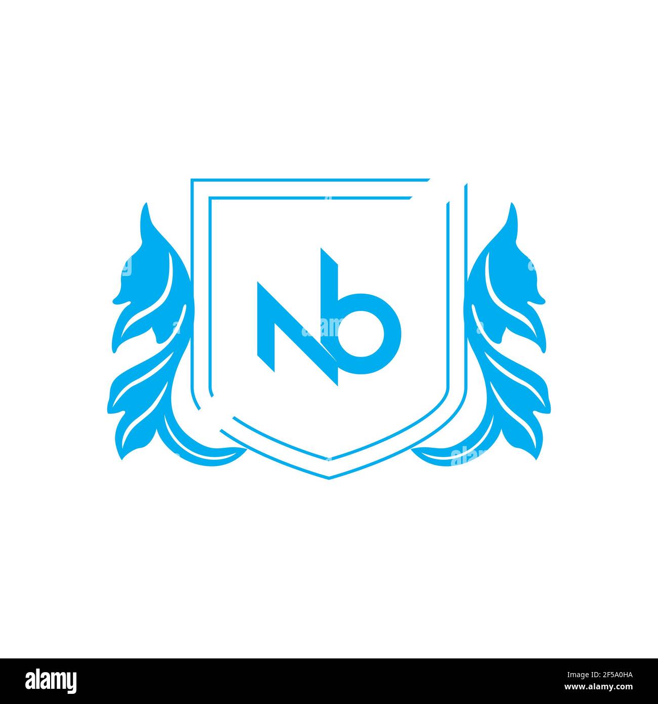Professional Innovative Initial NB logo and BN logo. Letter BN NB ...
