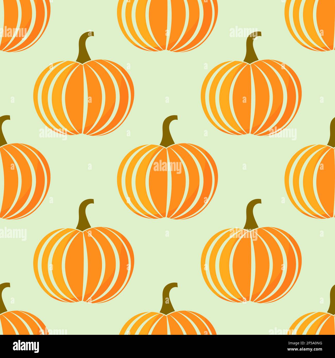 Autumn pumpkins pattern.Vector illustration Stock Vector Image & Art ...