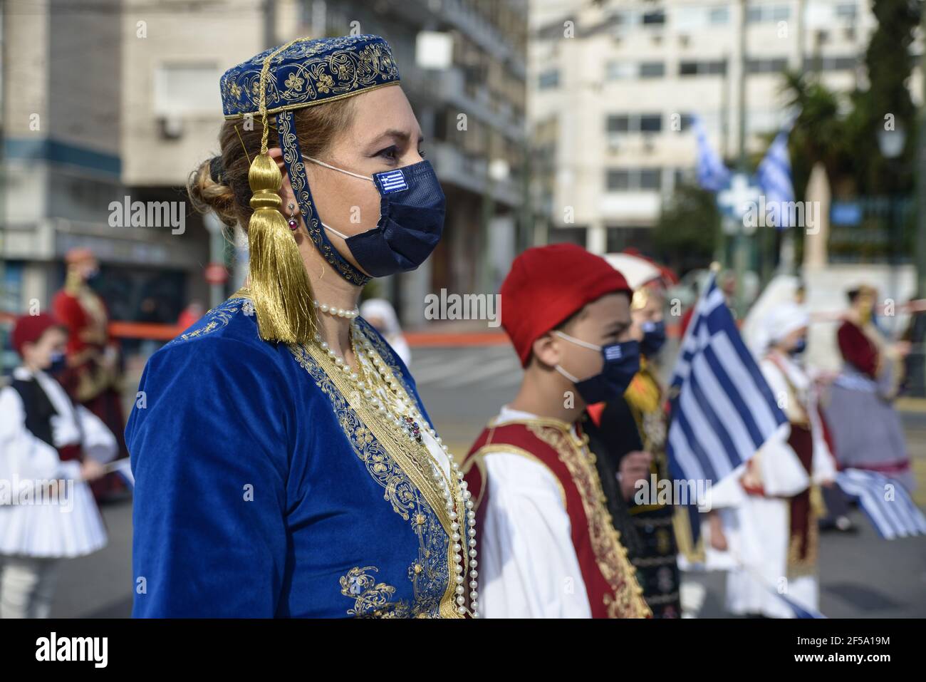 Athens, Greece. 25th Mar, 2021. Greek Independence Day Military Parade ...