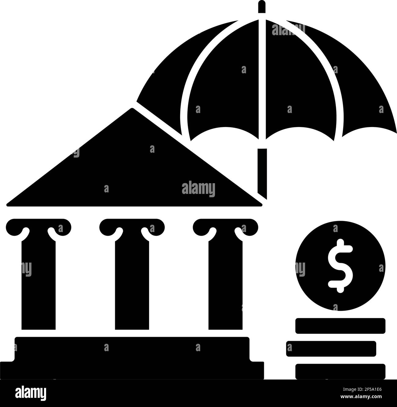 Social insurance black glyph icon Stock Vector Image & Art - Alamy