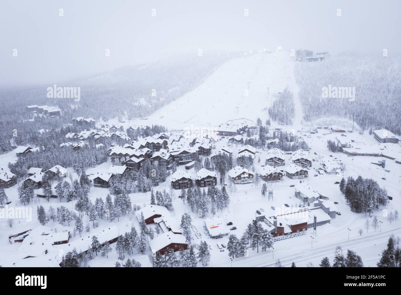 Lapland finland village of levi hi-res stock photography and images - Alamy