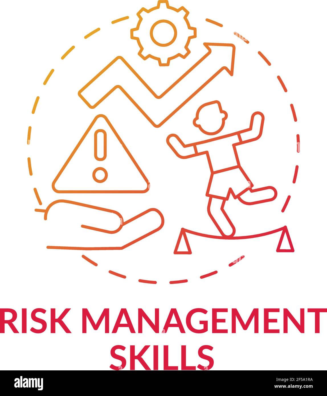 Risk assessment metaphor Cut Out Stock Images & Pictures - Alamy