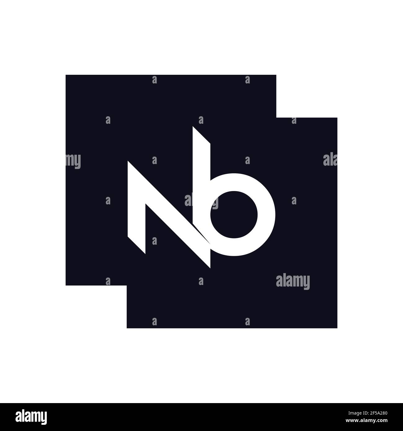 Professional Innovative Initial NB logo and BN logo. Letter BN NB ...