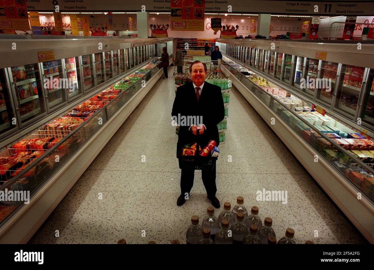 Inside Safeway Store