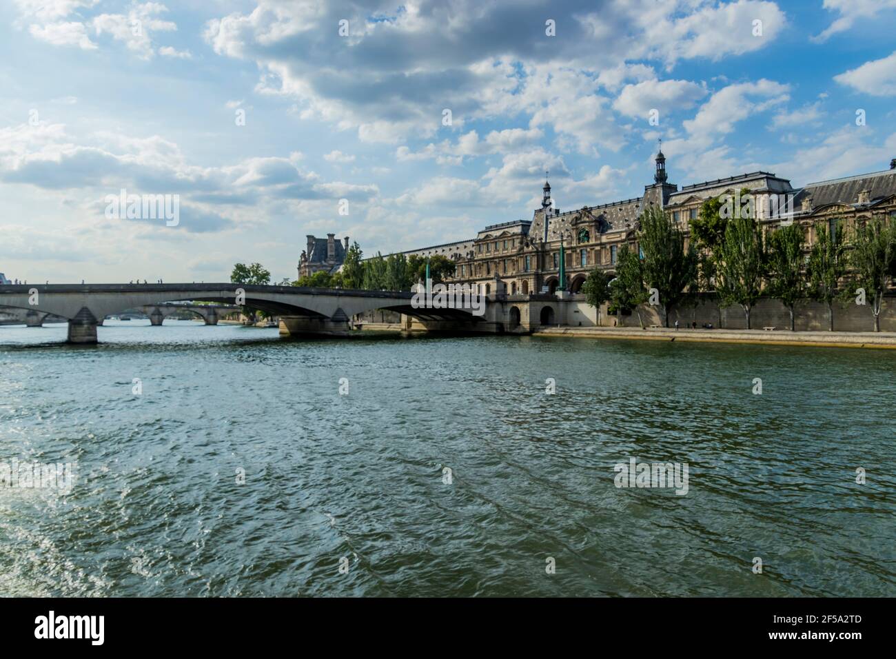 Paris from the Seine River Stock Photo - Alamy