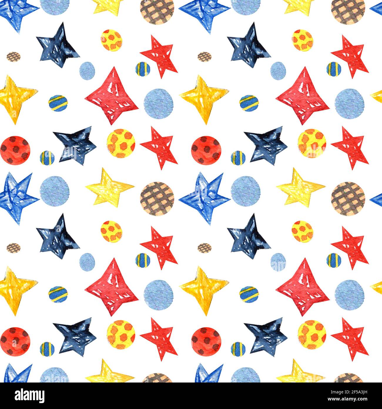 Stars confetti drawn Cut Out Stock Images & Pictures - Alamy