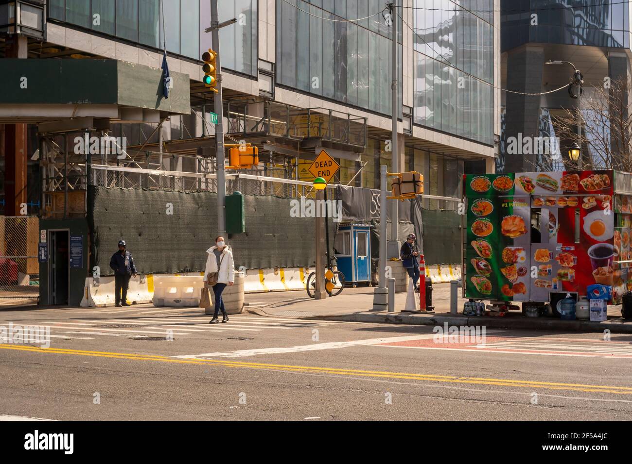 Development in and around Hudson Yards on Tuesday, March 23, 2021 ...