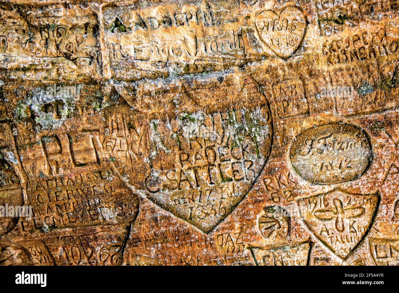 Gutman's Cave in the Gauja National Park, Latvia Stock Photo - Alamy