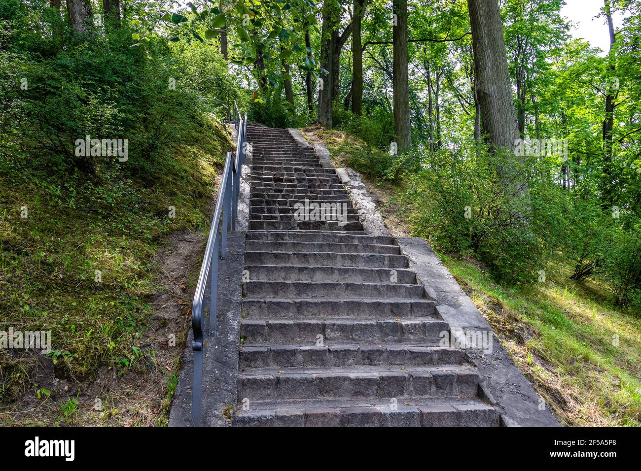 Bridge with stairs hi-res stock photography and images - Alamy