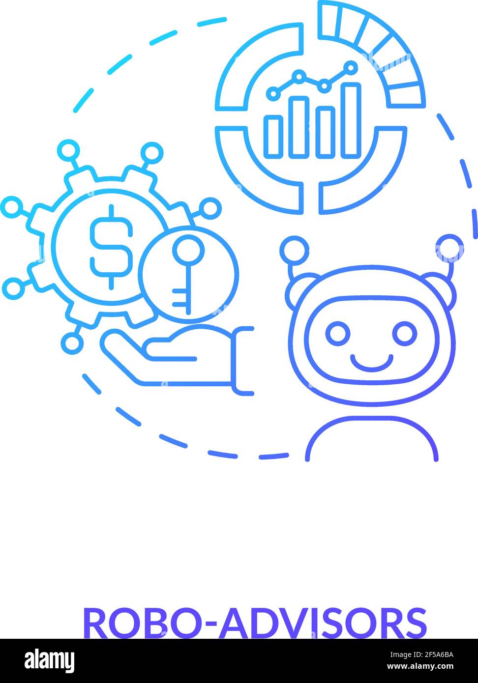 Robo advisors Stock Vector Images - Alamy