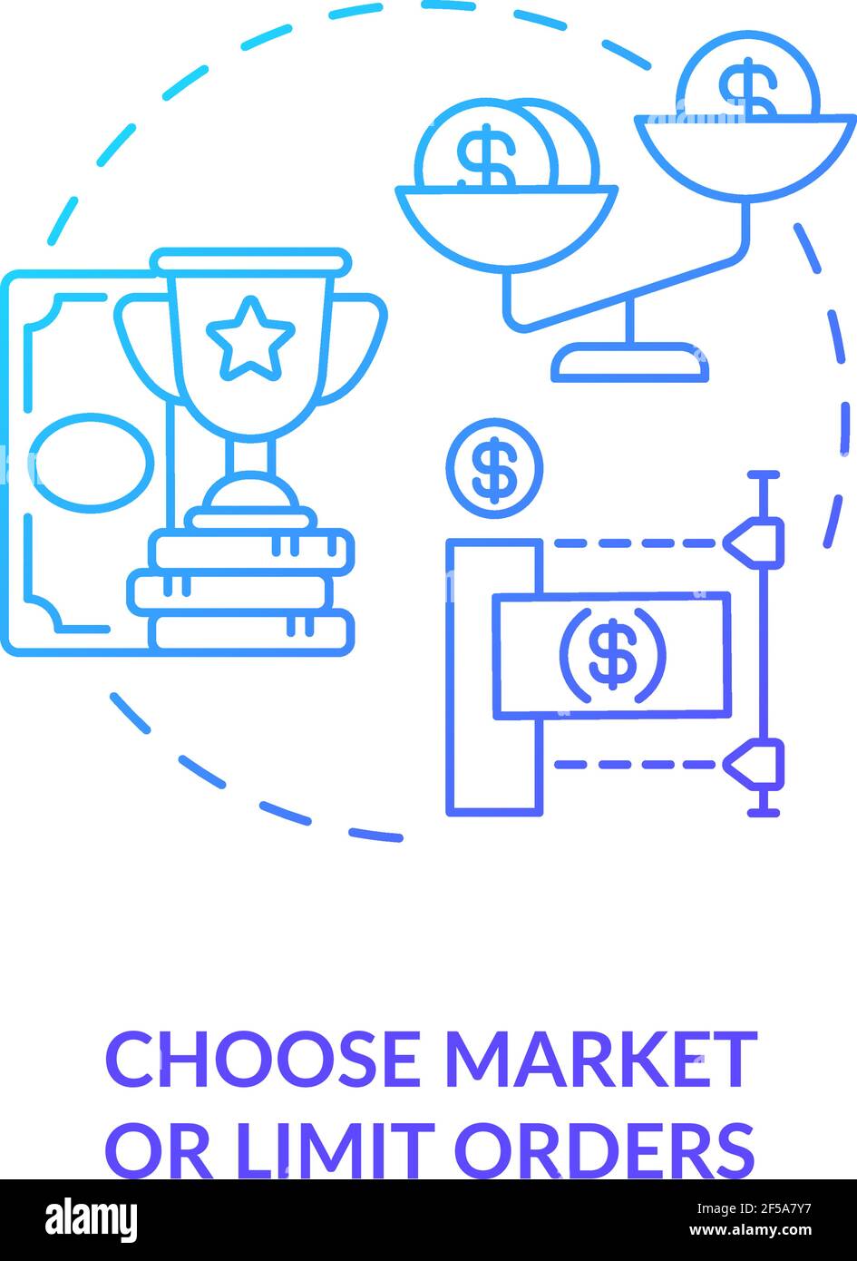 Stock market order Stock Vector Images - Alamy