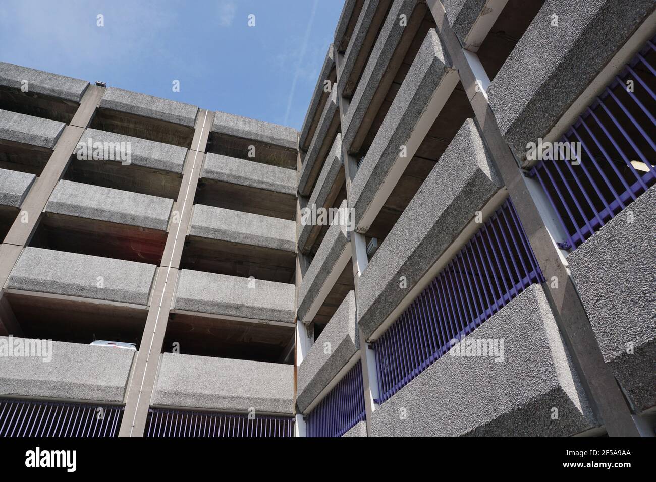Urban car park Stock Photo - Alamy