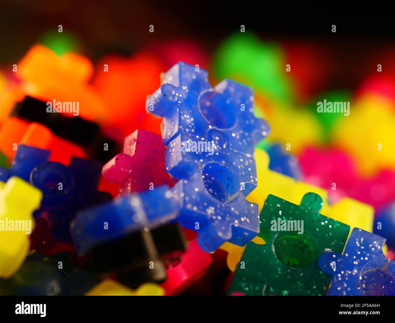 Background of some puzzle pieces Stock Photo - Alamy
