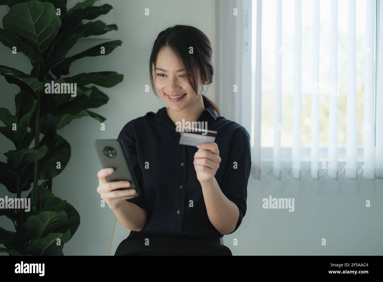 Person using internet banking hi-res stock photography and images - Alamy