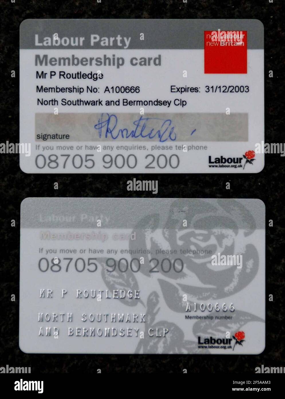Labour card hi-res stock photography and images - Alamy