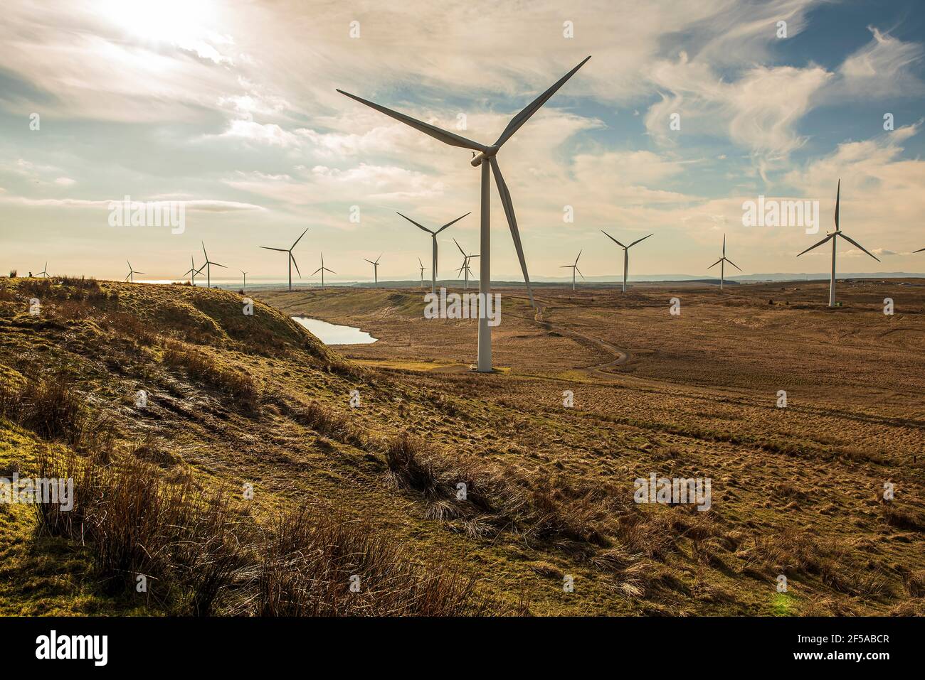 Ecological windfarm hi-res stock photography and images - Alamy