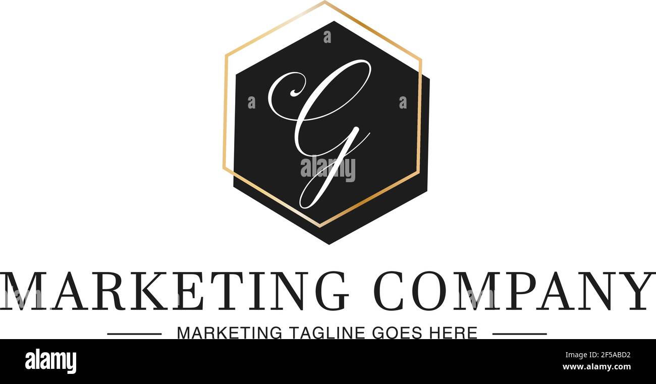Elegant Modern Professional Luxury Company Business Letter G Logo ...
