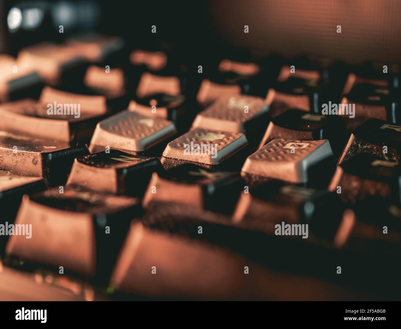 dirty pc keyboard Stock Photo - Alamy