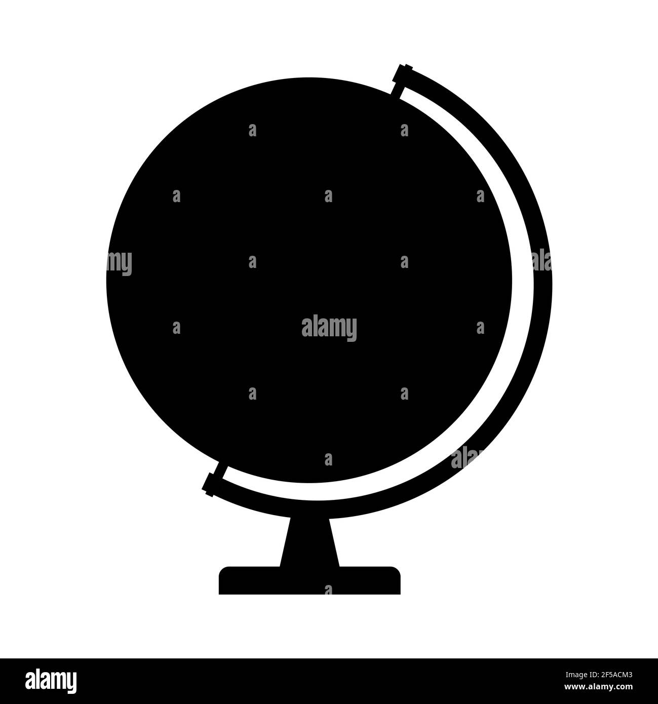 Globus map icon, Earth globe symbol, travel to world, plated for web ...