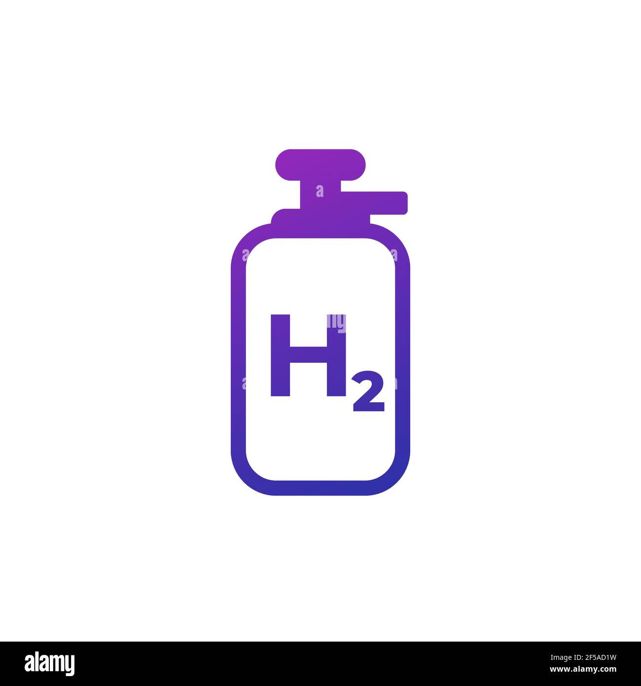 hydrogen tank icon on white, vector art Stock Vector Image & Art - Alamy