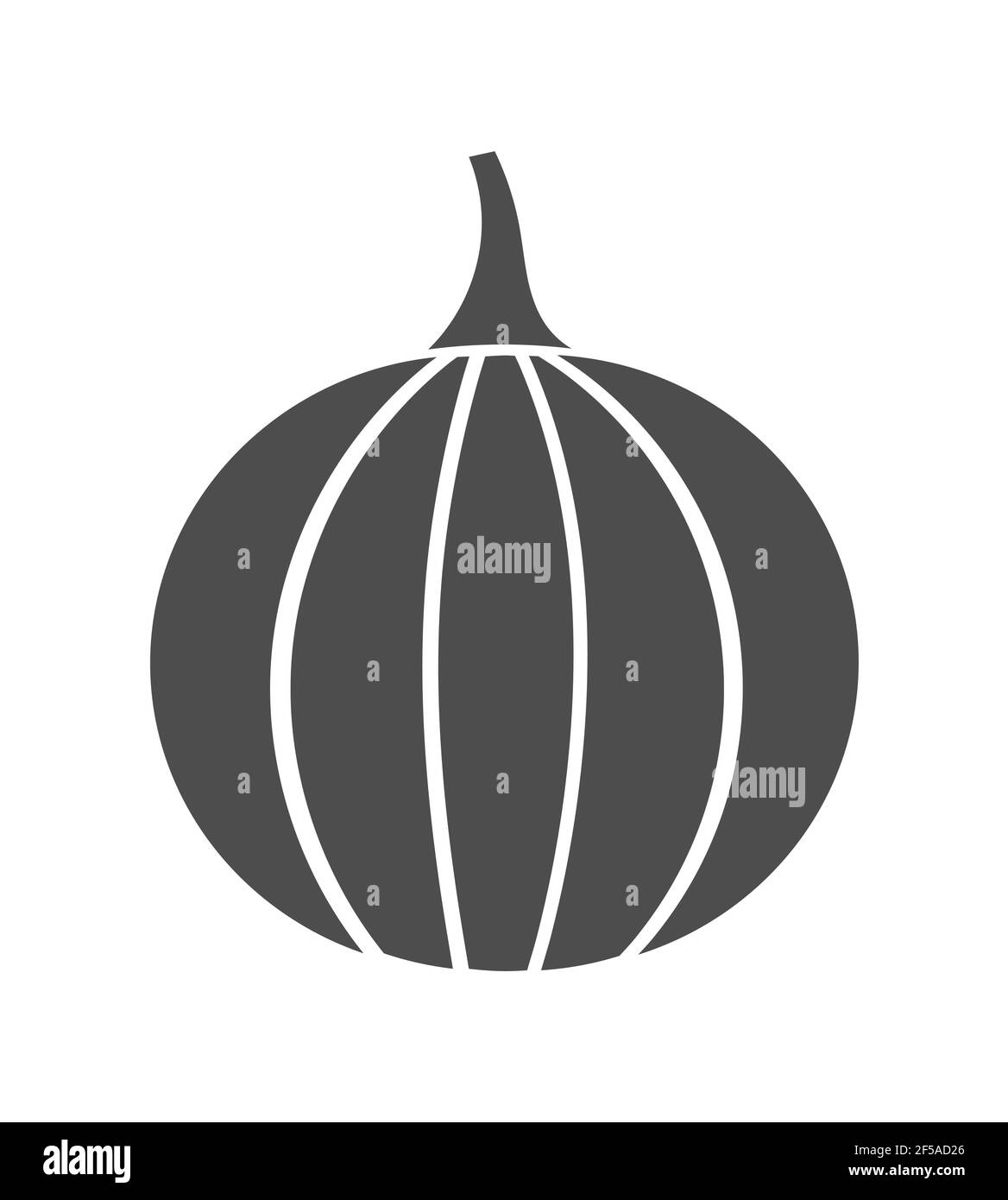 Pumpkin symbol icon. Vector illustration Stock Vector Image & Art - Alamy