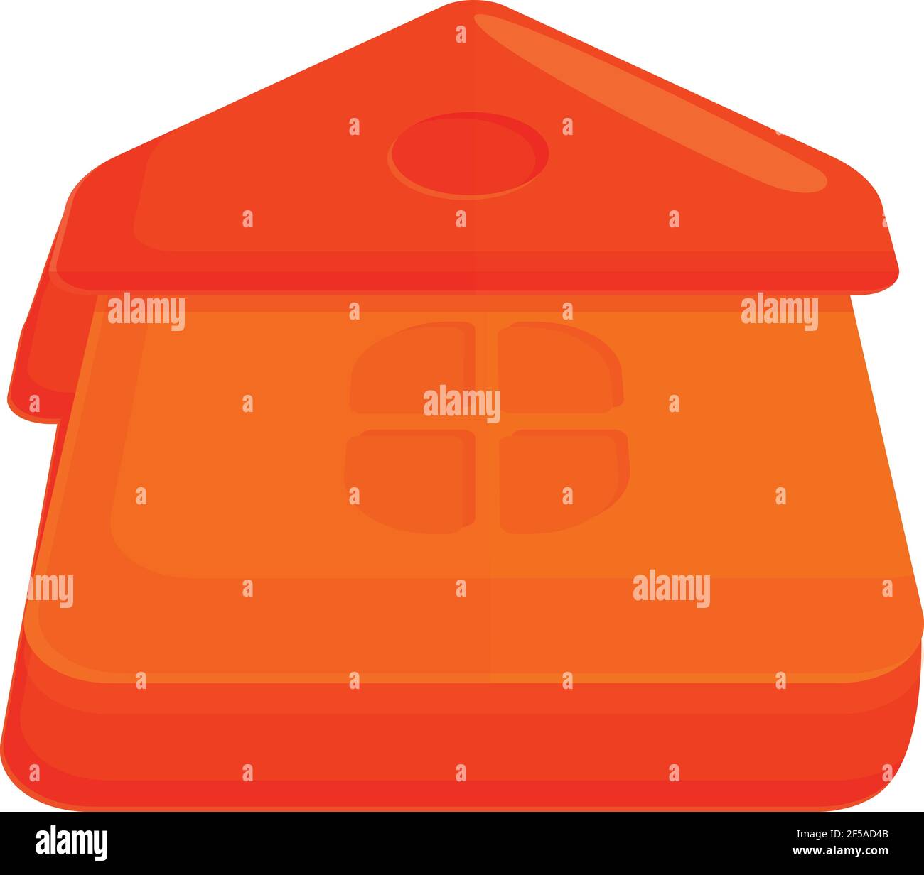 Plastic cookie mold icon. Cartoon of plastic cookie mold vector icon ...