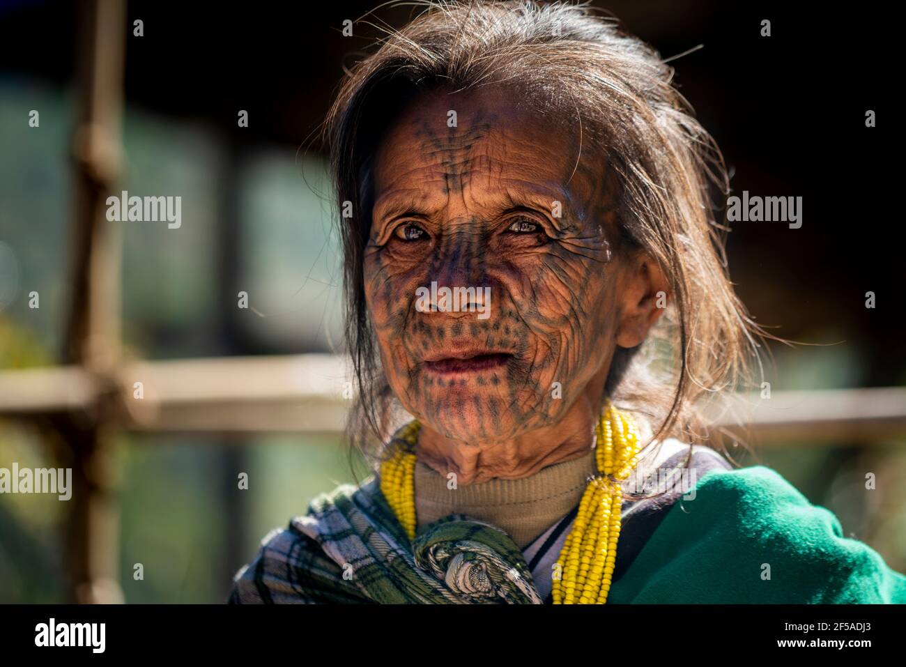 Traditional myanmar facial tattoos hi-res stock photography and images ...