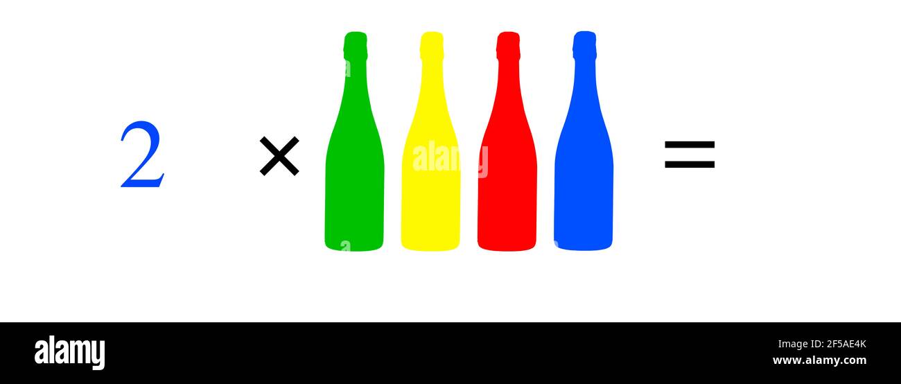 Simple mathematical calculations, addition, subtraction, multiplication ...