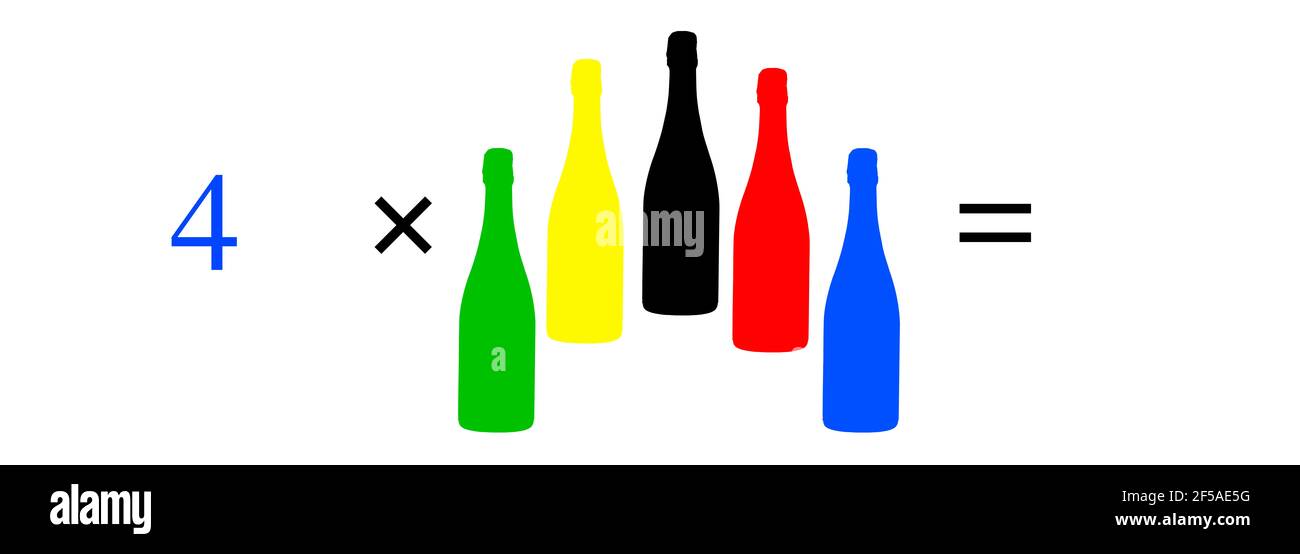 Simple mathematical calculations, addition, subtraction, multiplication ...