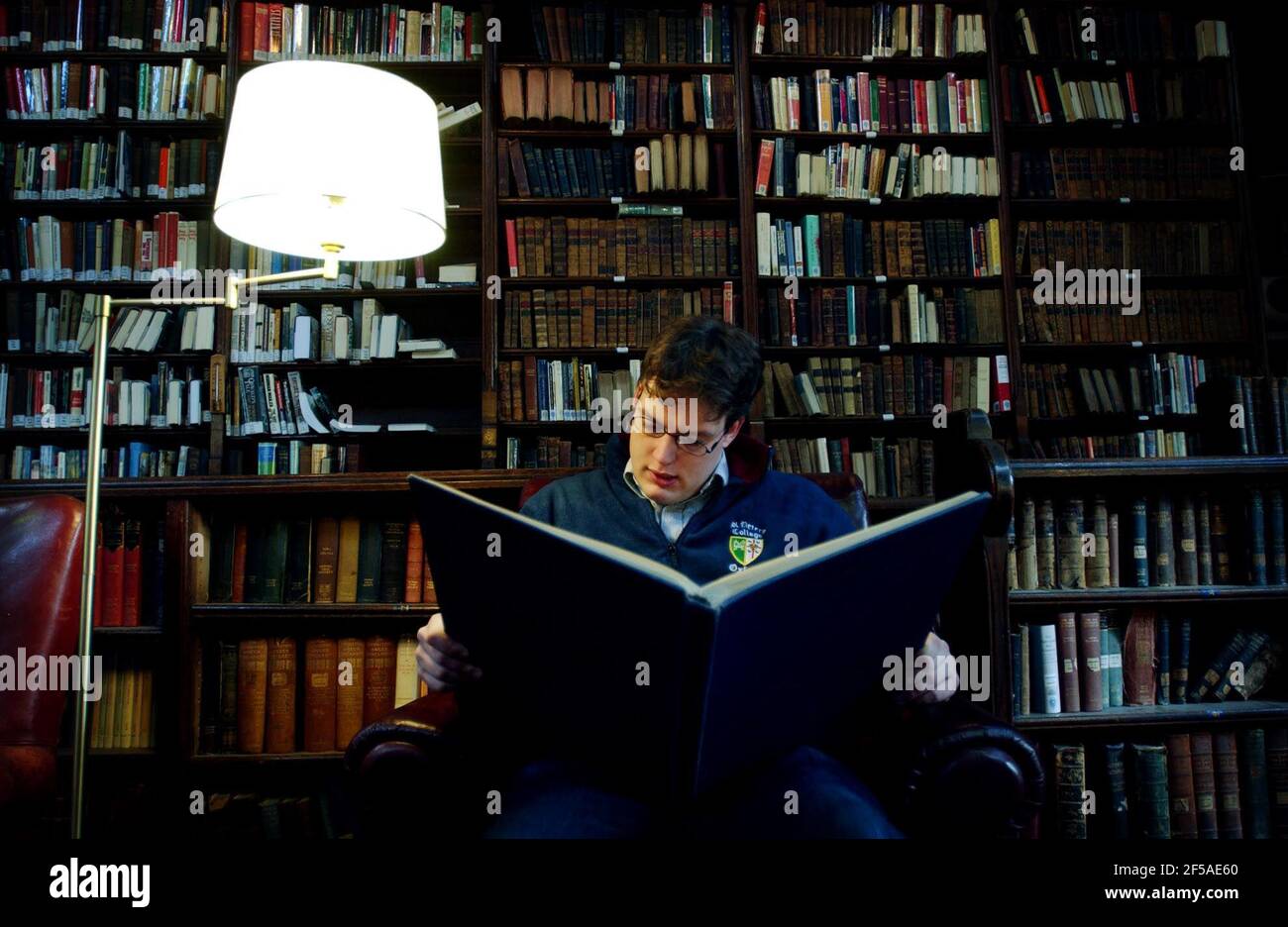 OXFORD STUDENT MATTHEW RICHARDSON,WHO WAS INVITED BY MISTAKE TO LECTURE ...