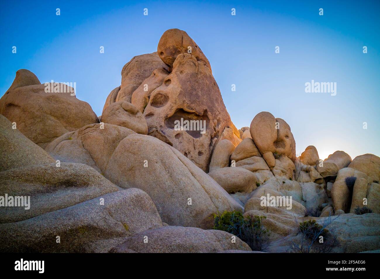 rocks in Joshua tree National Park California USA Stock Photo - Alamy
